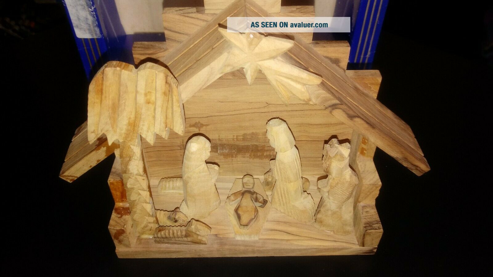 Olive Wood Nativity Set - Jesus - Mary - Joseph | #5204567