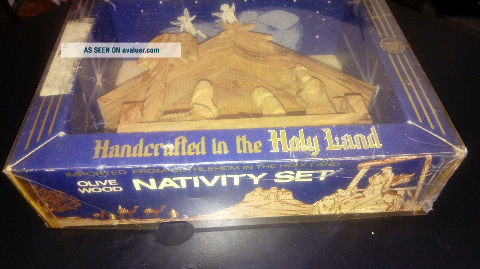 Olive Wood Nativity Set - Jesus - Mary - Joseph | #5204567