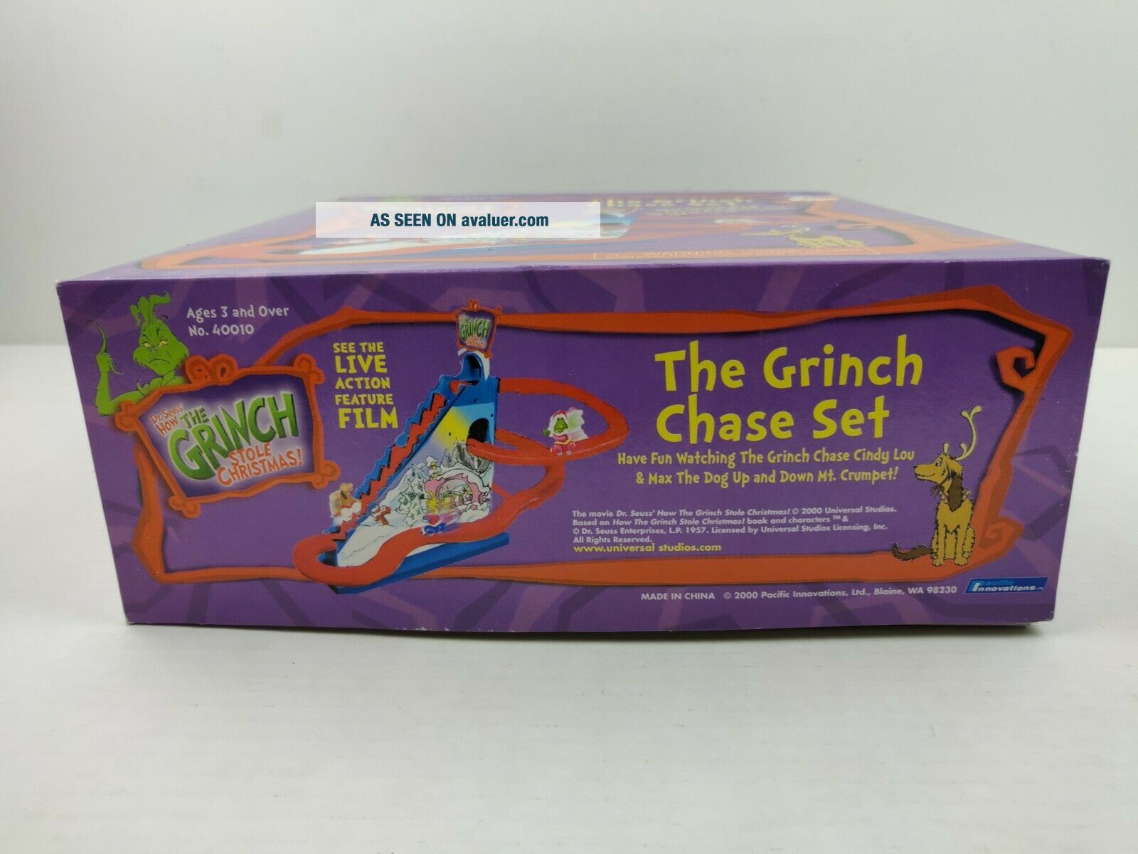 Dr Suess How The Grinch Stole Christmas Chase Set Pacific Innovations ...