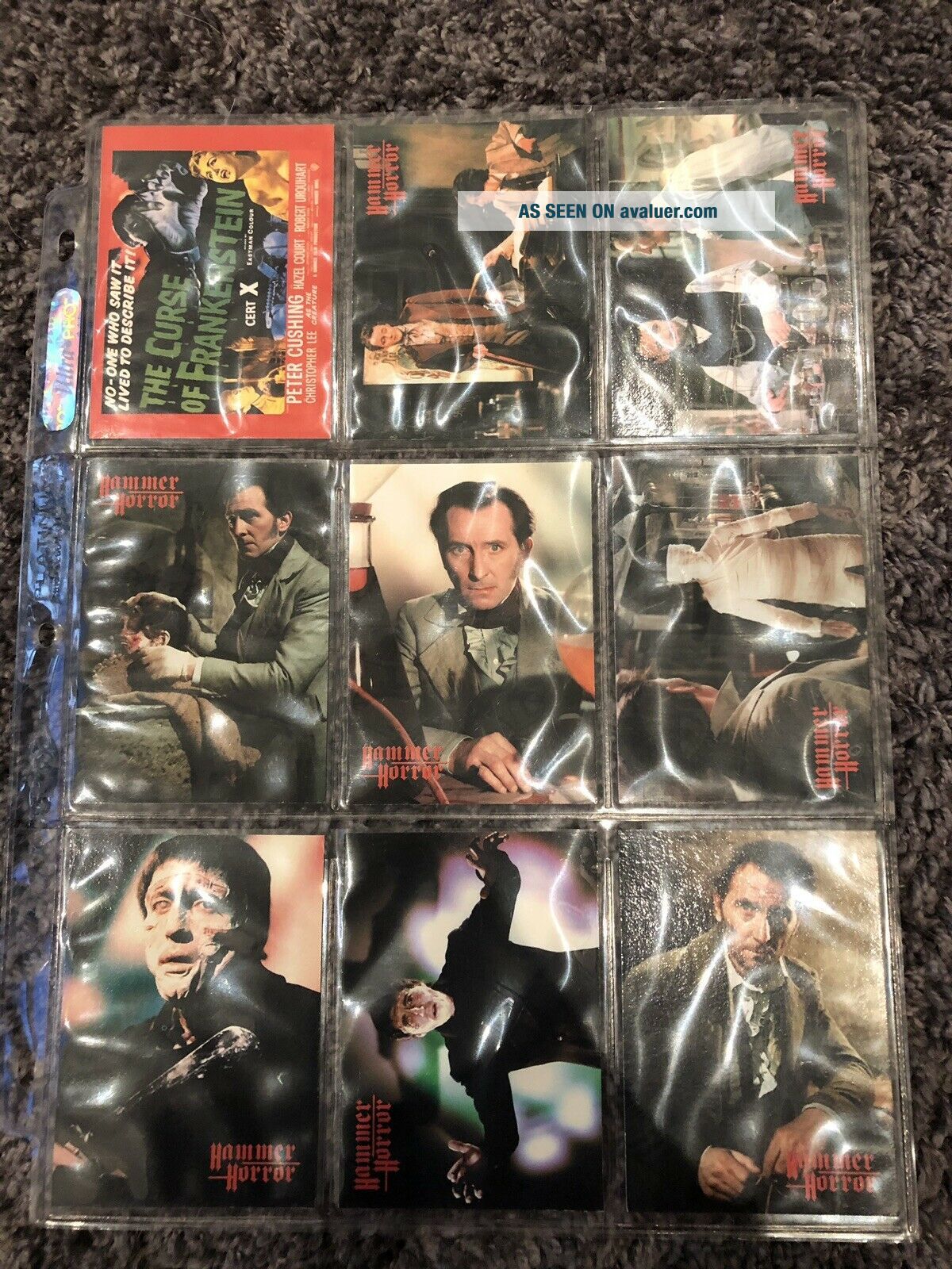 HAMMER HORROR Series 1 1995 81 Card Base Set Complete NR - | #5093838