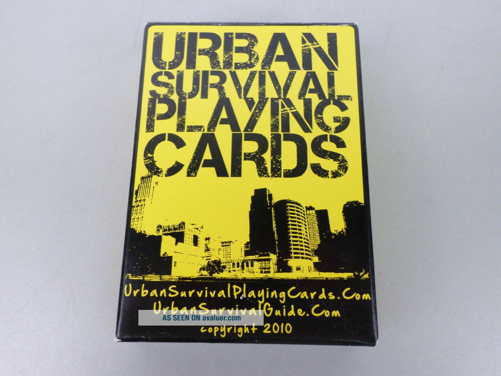 Urban Survival Playing Cards (Open Package) Complete Deck W/ 4 Jokers ...