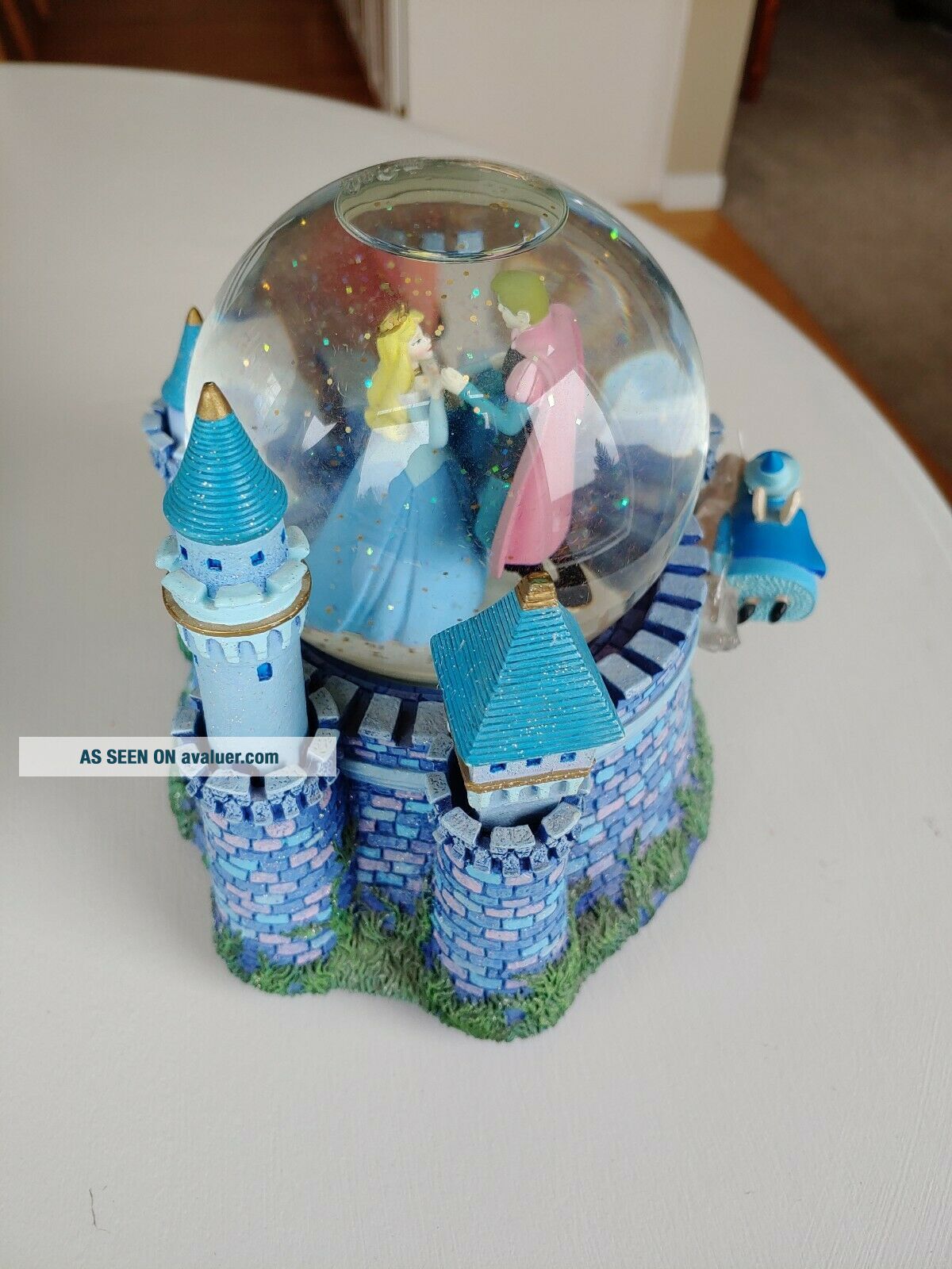 Disney Cinderella Music Box Water Globe 1990s " Once Upon The Dream ...