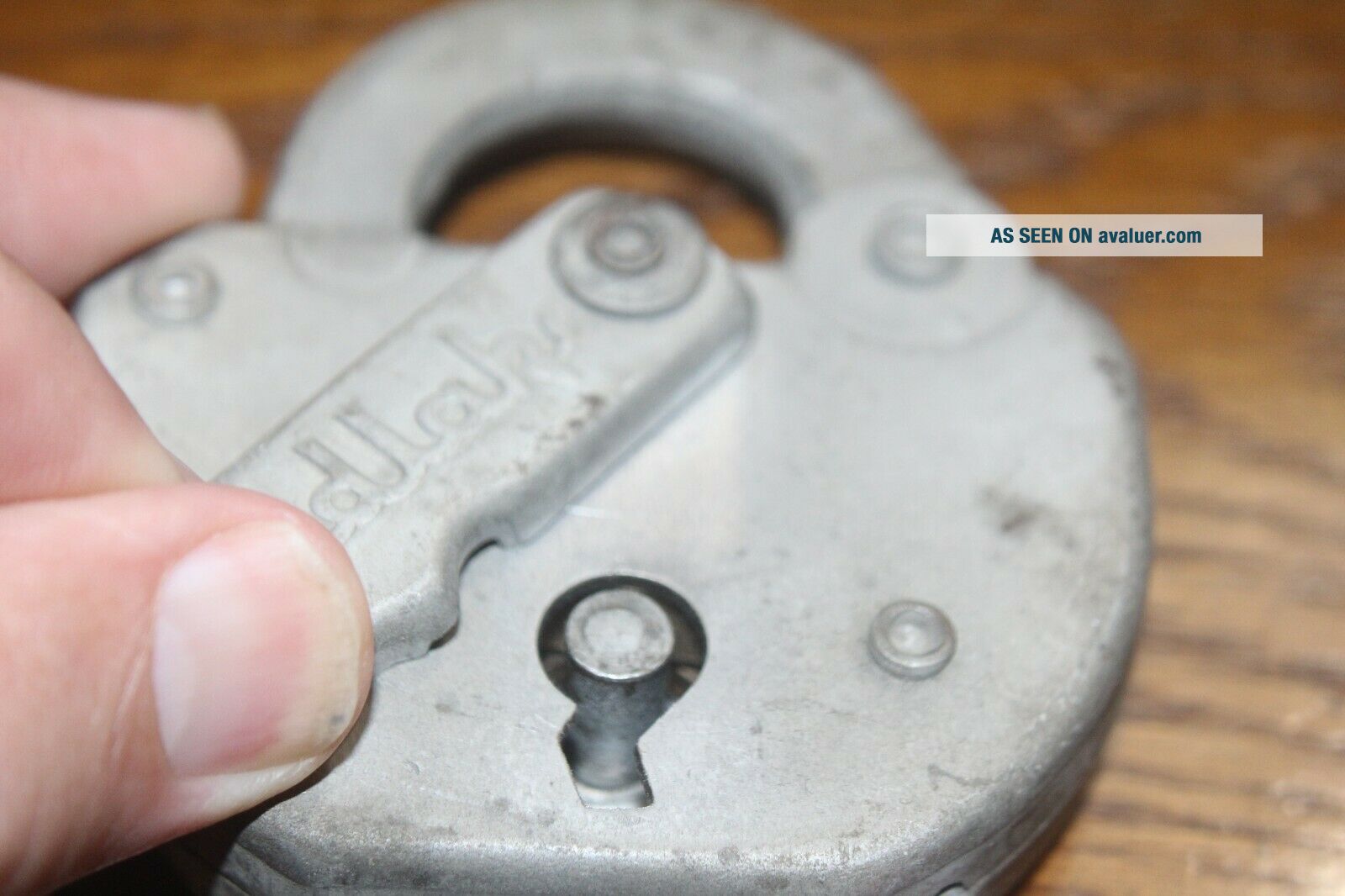 WESTERN MARYLAND RAILROAD SWITCH LOCK MADE BY ADLAKE | #5192594