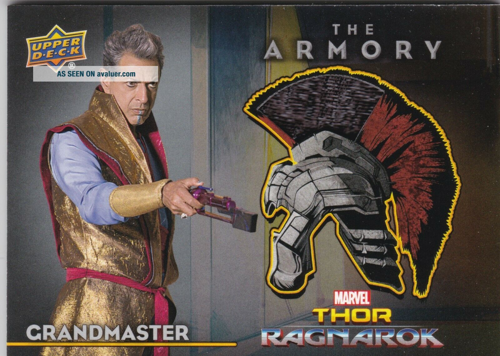 Marvel Thor Ragnarok AS - 4 Grandmaster Costume Card By Upper Deck ...