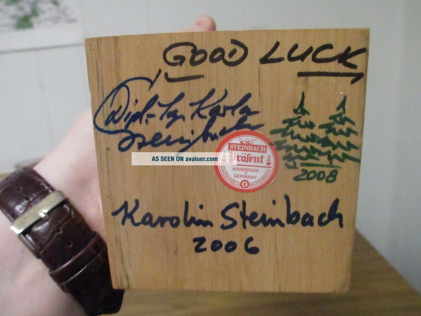Steinbach German Wood Nutcracker S 705 The Great Drummer Signed | #5251241