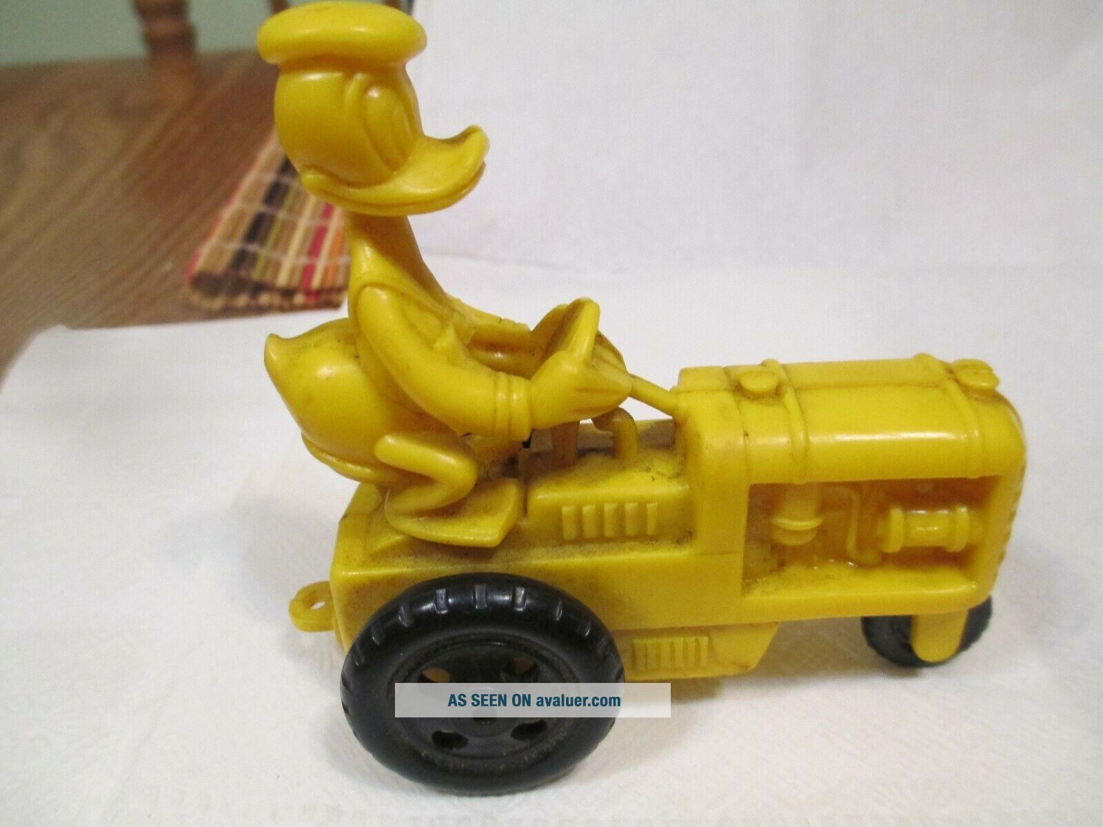 Vintage Hard Plastic Marx Donald Duck Friction Farm Tractor Playsets ...