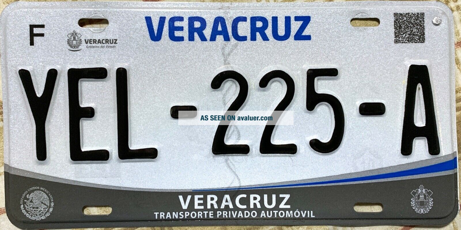 VERACRUZ MEXICO License Plate Expired Graphic Background PYRAMID | #5110505