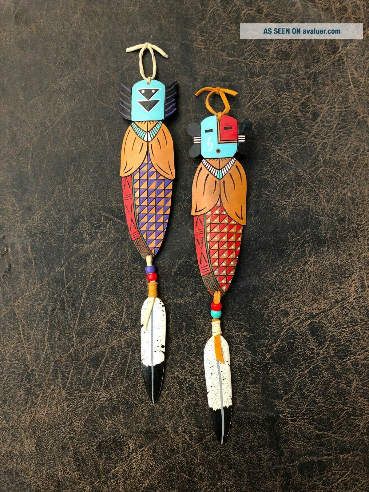 HOPI KACHINA CORN MAIDEN CARVING HOWARD B. LEWIS NATIVE AMERICAN 2000 ...