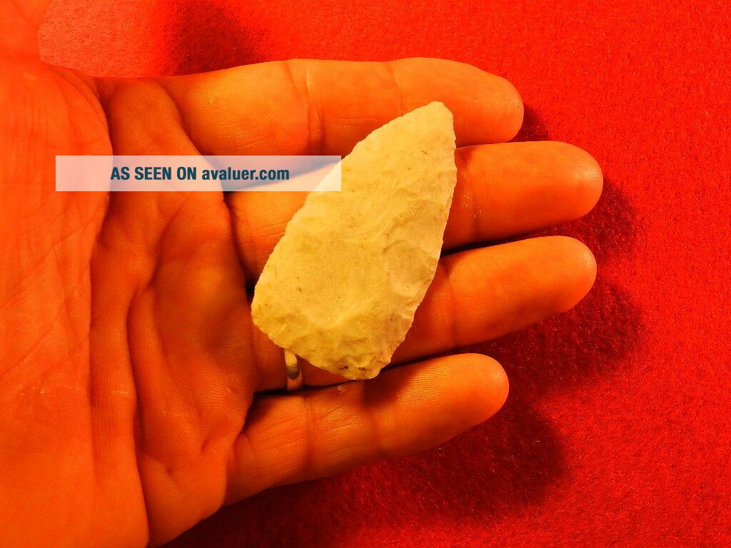 O Authentic Native American Artifact Arrowheads Knife Scraper Spear ...