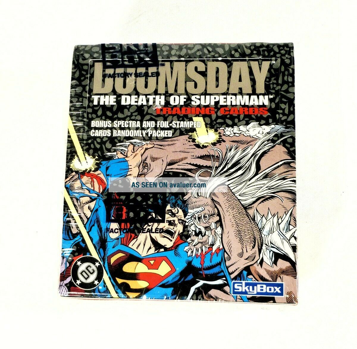 Doomsday The Death Of Superman Trading Cards 1992 DC SkyBox Factory Box ...
