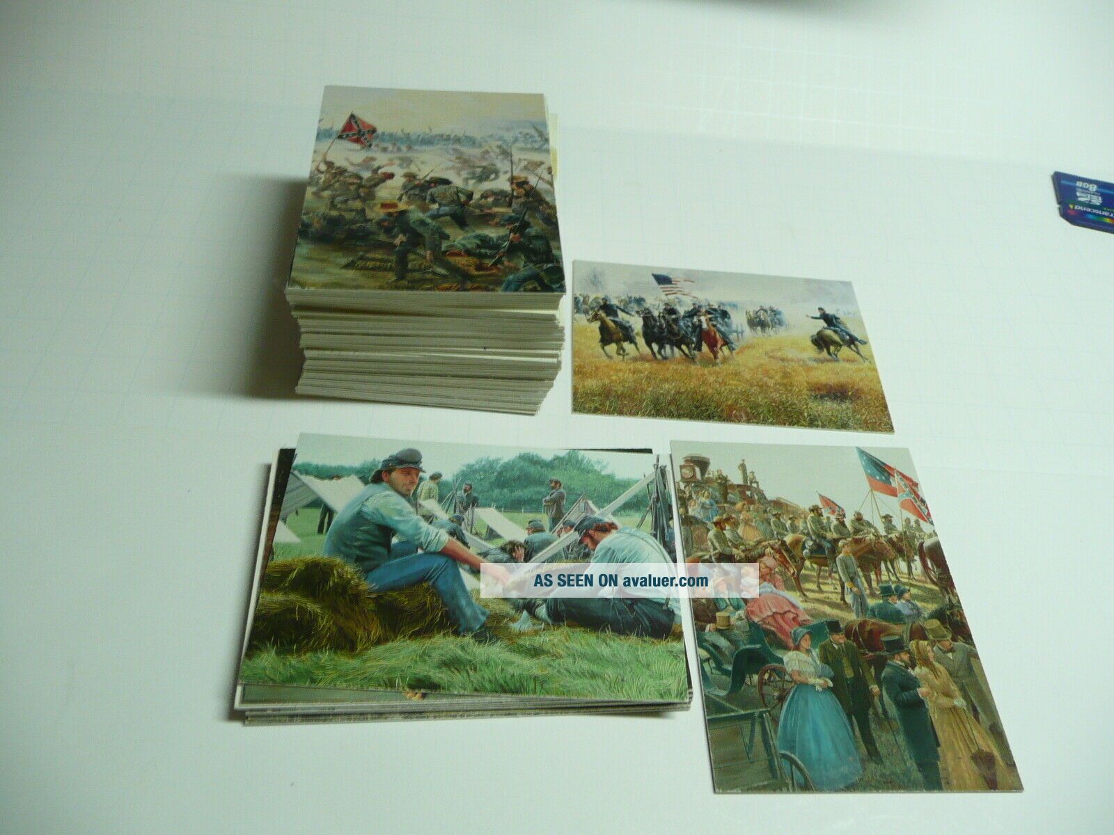 1997 The Blue And The Gray Civil War Complete 72 Cards By Mort Kunstler ...