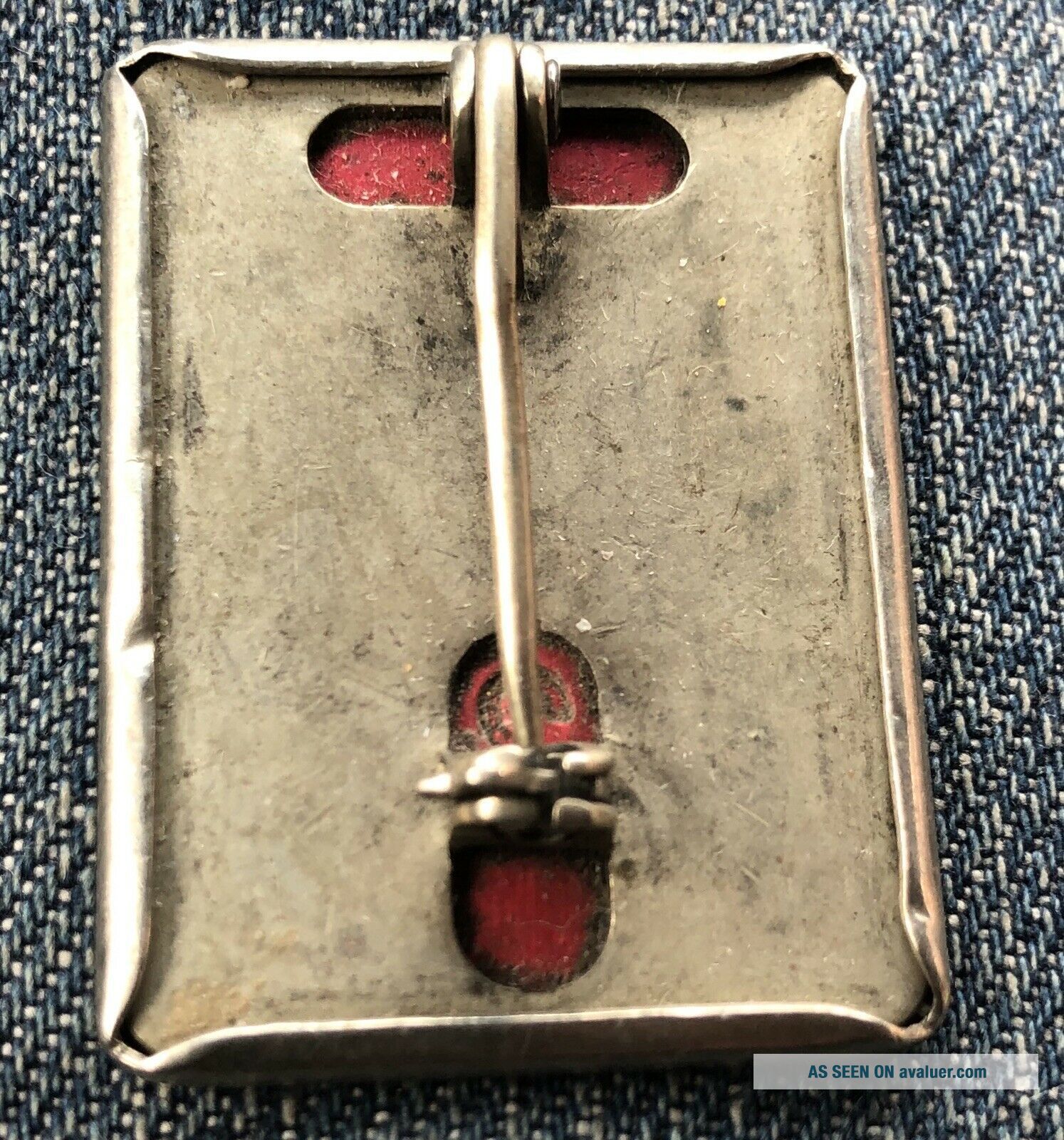 VINTAGE CHEVROLET FORGE FACTORY EMPLOYEE ID PIN BADGE | #5215744