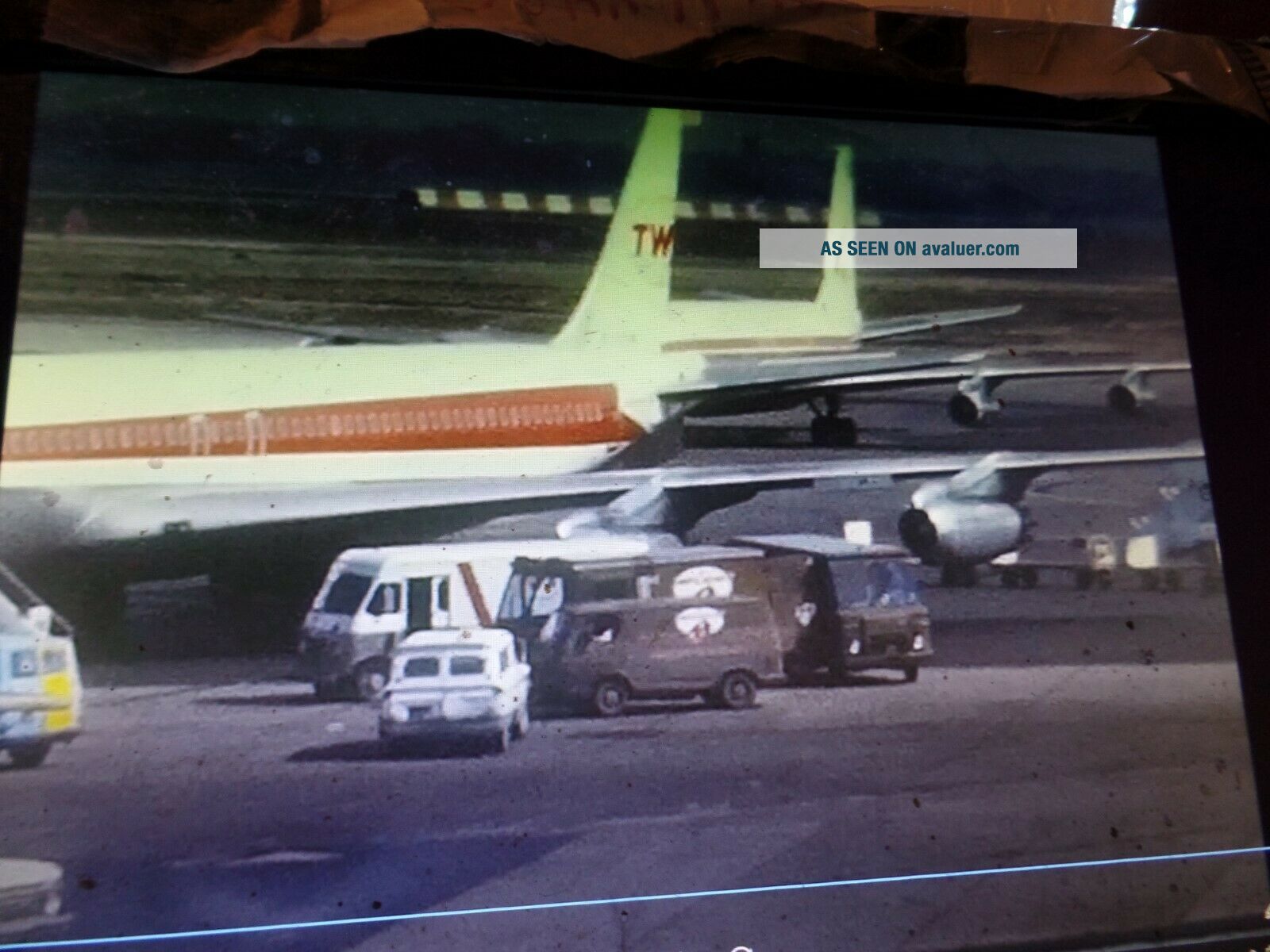 8 Home Movie Film Reel TWA Airplane York JFK Airport Construction Era ...