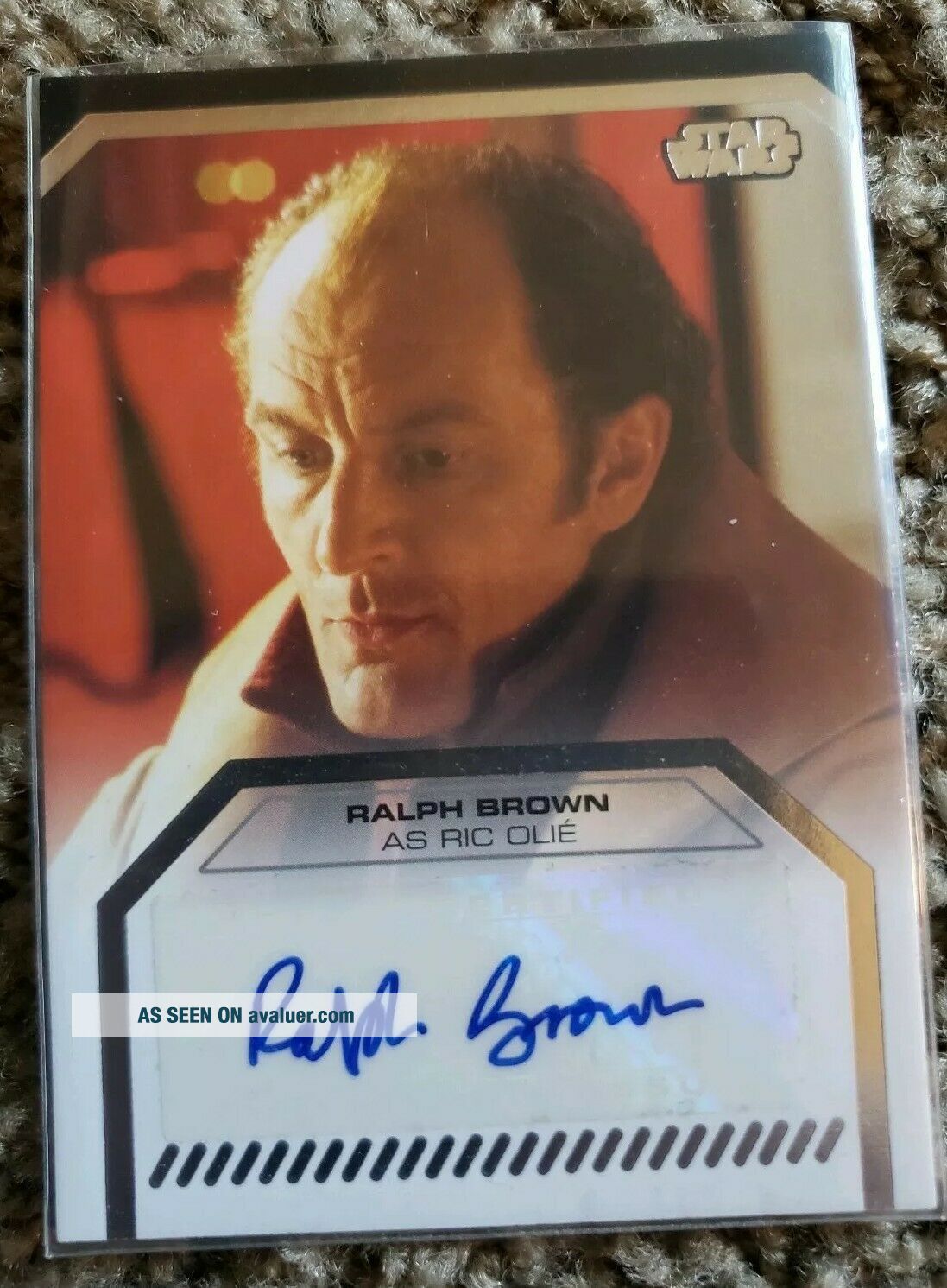 2013 Topps Star Wars Ric Olie Galactic Files Series 2 Ralph Brown ...
