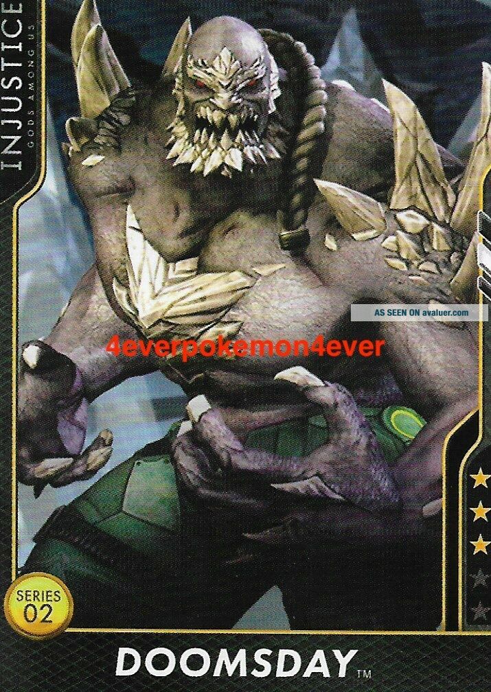Injustice League Arcade Card Series 2 Gold Doomsday 38 FOIL | #5230665