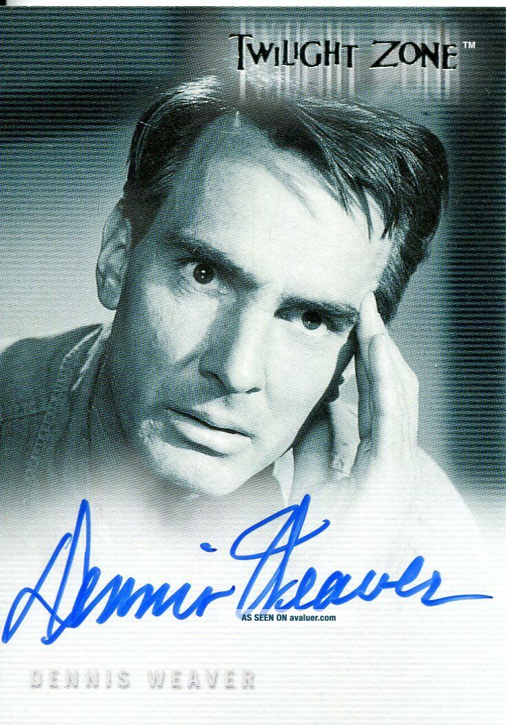 Twilight Zone The Next Dimension Autograph A36 Dennis Weaver | #5266208