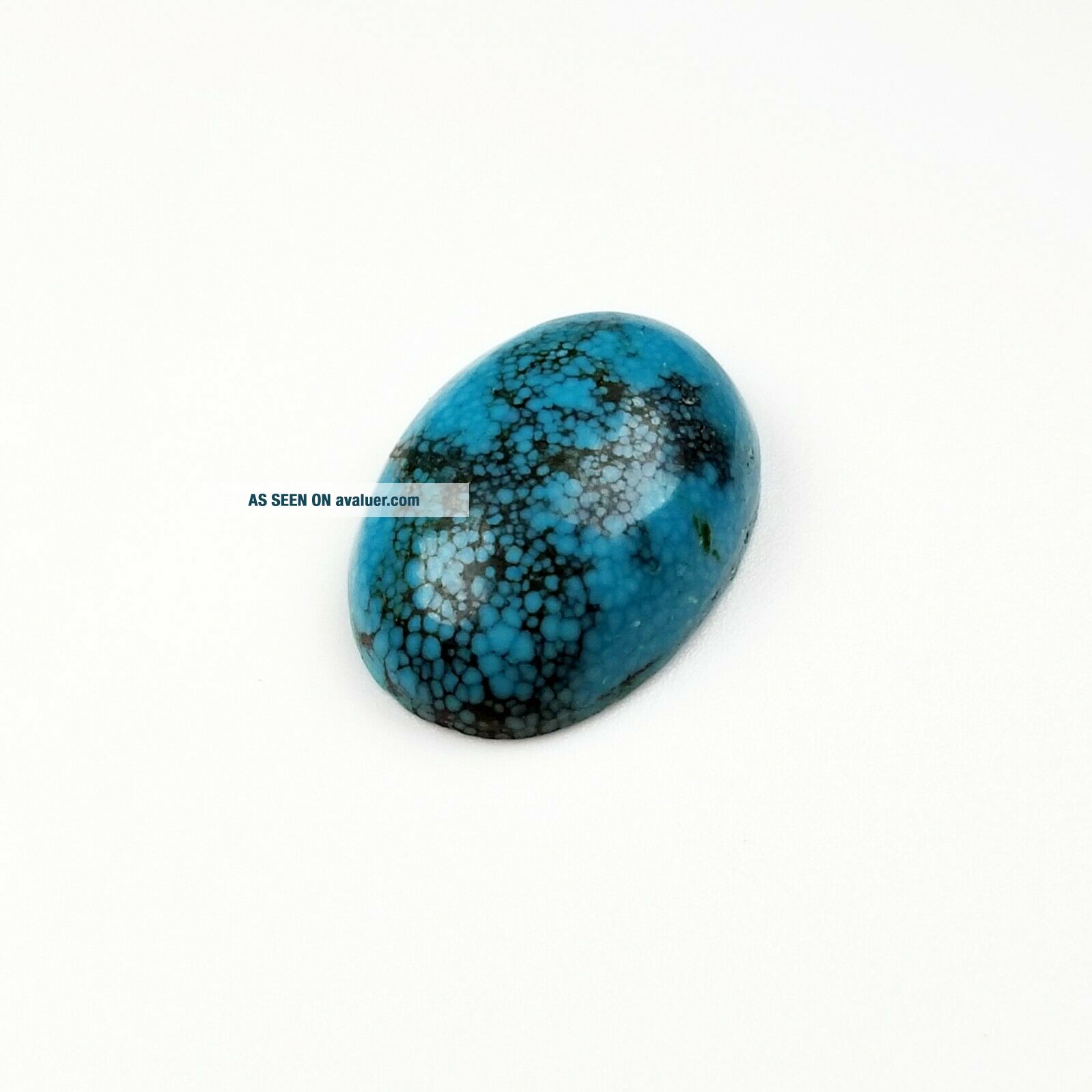 22 Ct. NATURAL Sky Blue Cloud Mountain Spiderweb Turquoise Cabochon ...