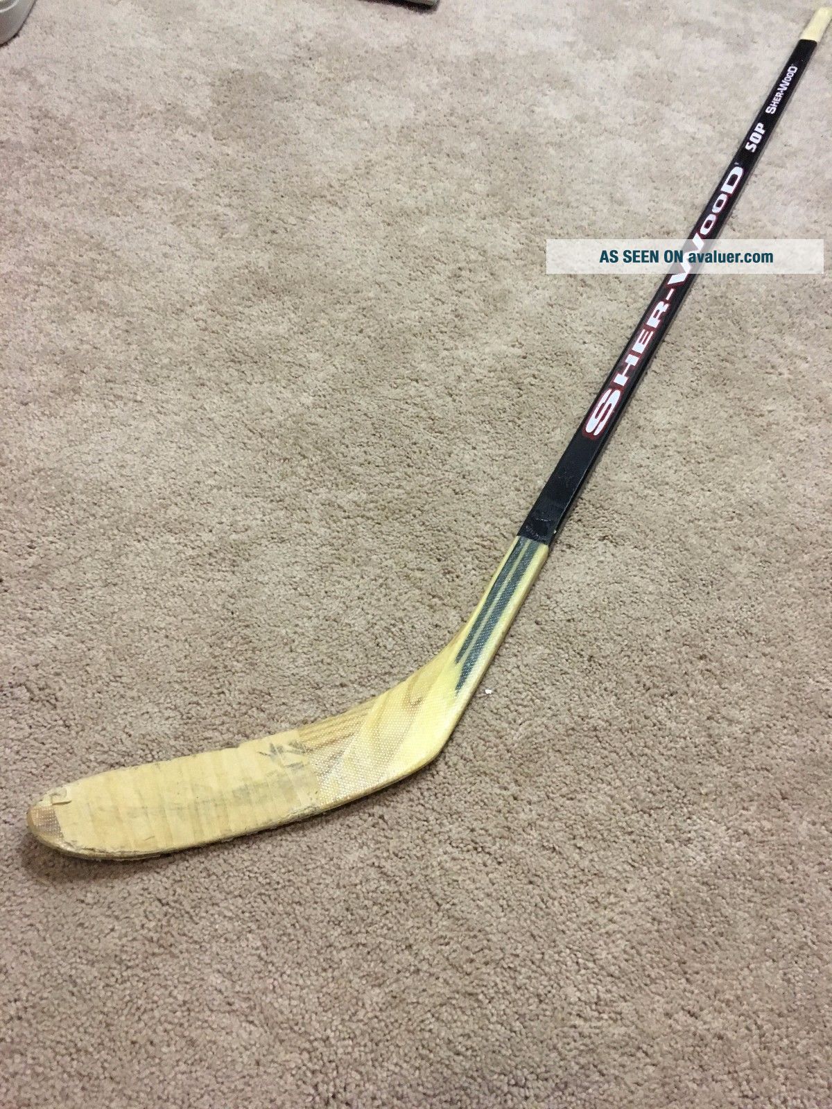 JASON SPEZZA Ottawa Senators NHL Game Hockey Stick 1 | #5357219