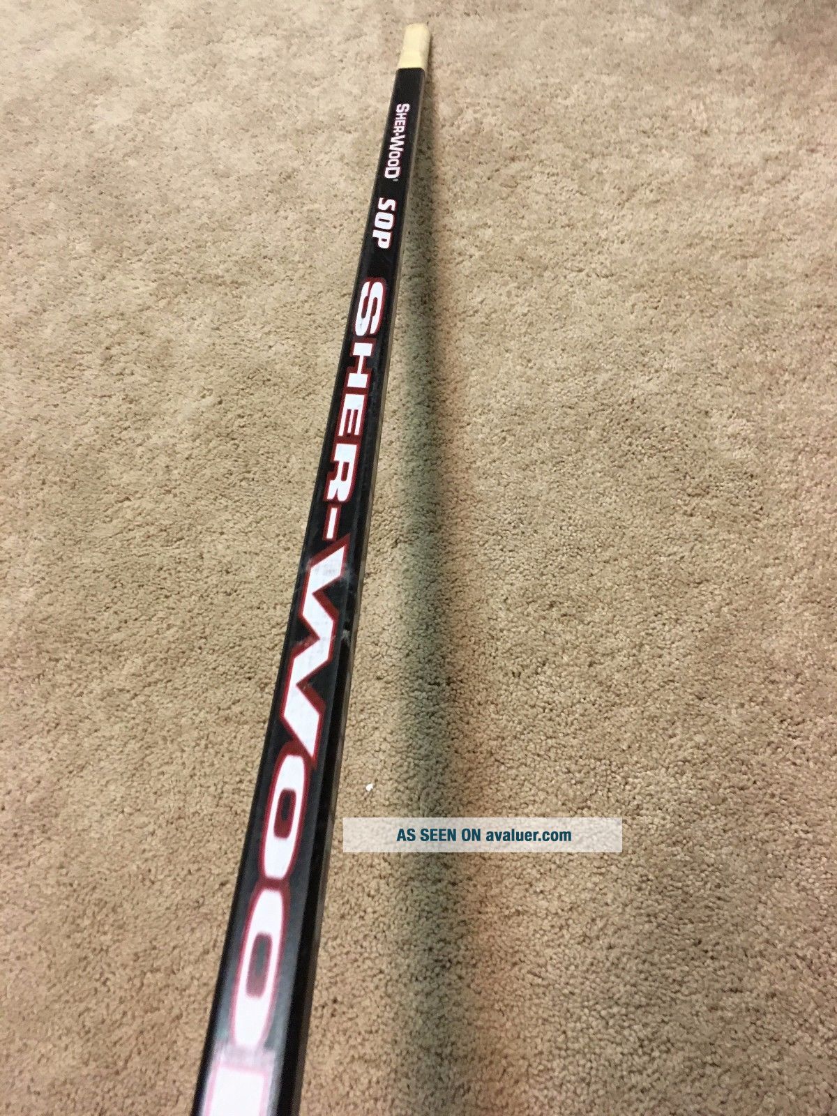 JASON SPEZZA Ottawa Senators NHL Game Hockey Stick 1 | #5357219
