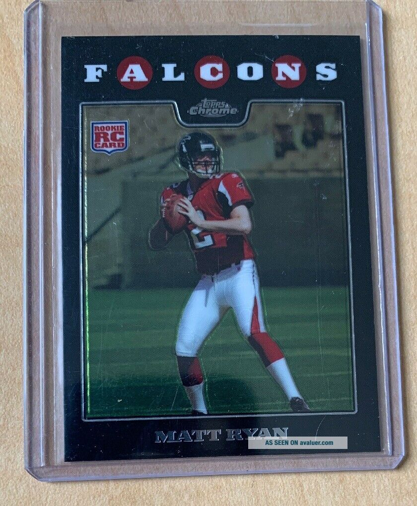 2008 Topps Chrome Matt Ryan Rookie Card TC166 Atlanta Falcons | #5359275