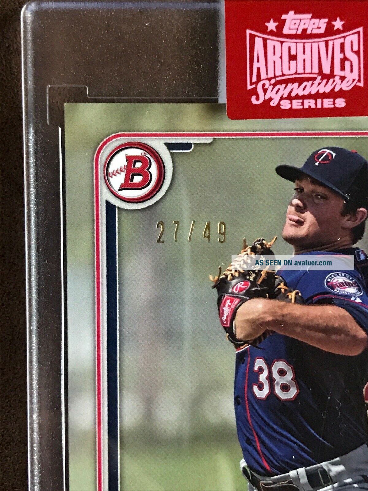 2019 Topps Archives Signature Kohl Stewart On Card Auto 27/49 | #5401370