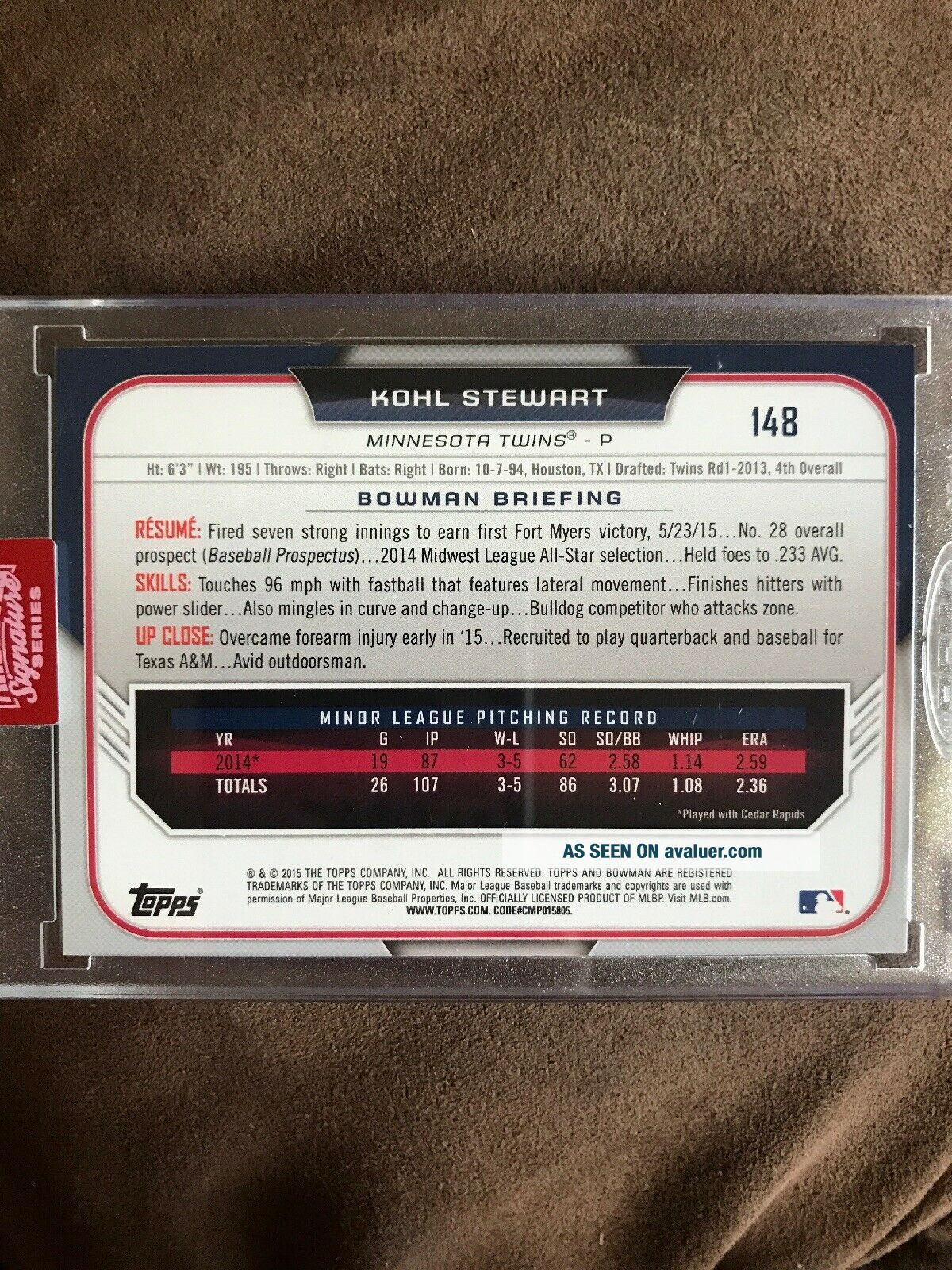 2019 Topps Archives Signature Kohl Stewart On Card Auto 27/49 | #5401370