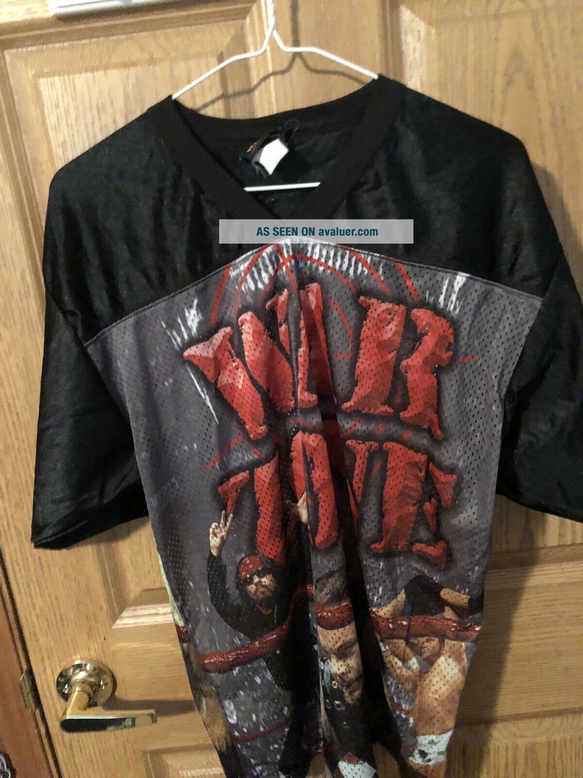 Vintage Jersey WWF WWE Undertaker Mankind X - Pac The Rock Stone Cold ...