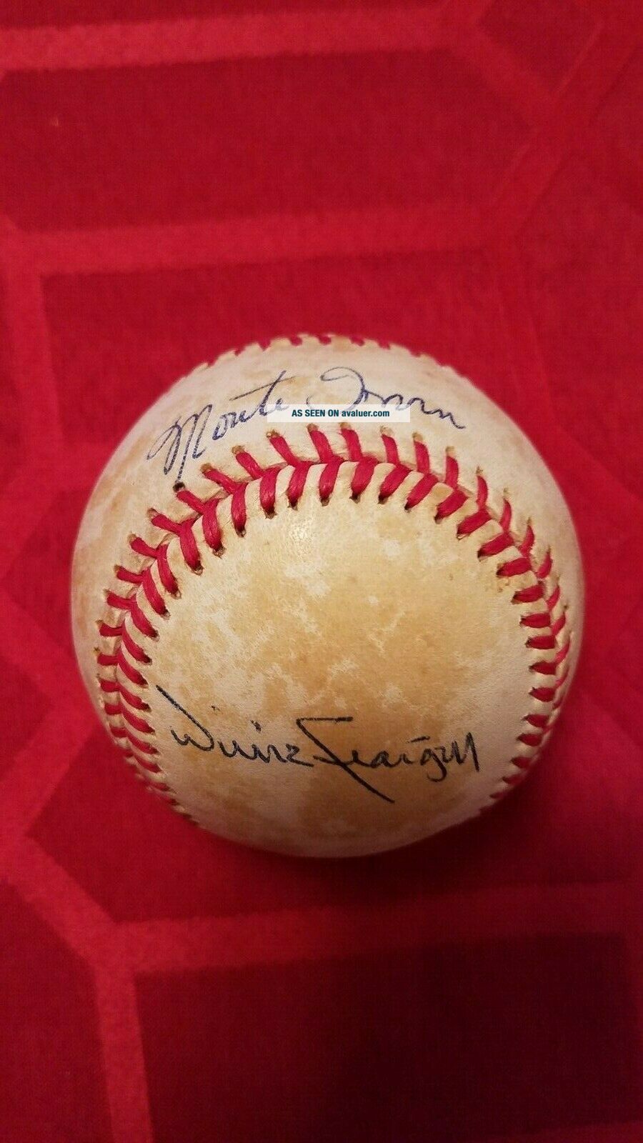 Monte Irvin Willie Stargell Hand Signed Baseball Pittsburgh Pirates NY ...