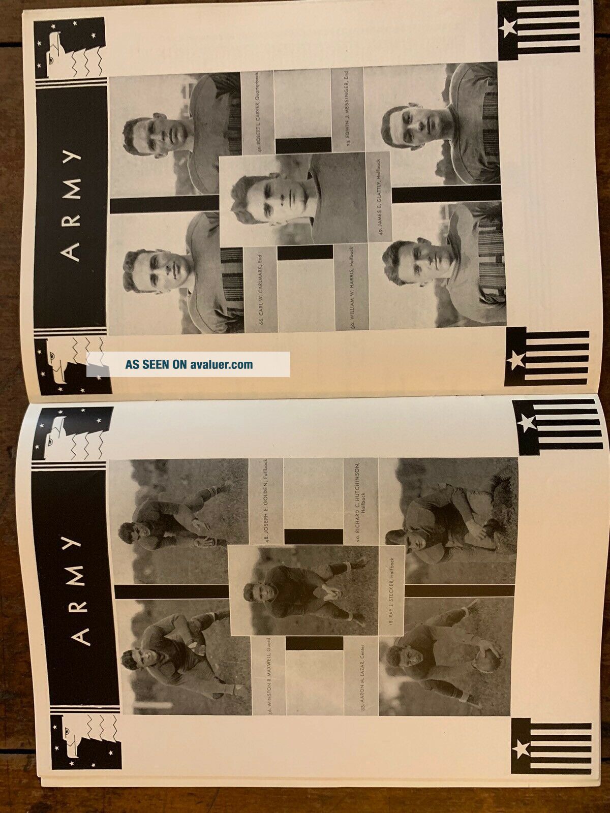 1929 ARMY Vs STANFORD Football Program/“POP” WARNER/CHRISTAIN CAGLE ...