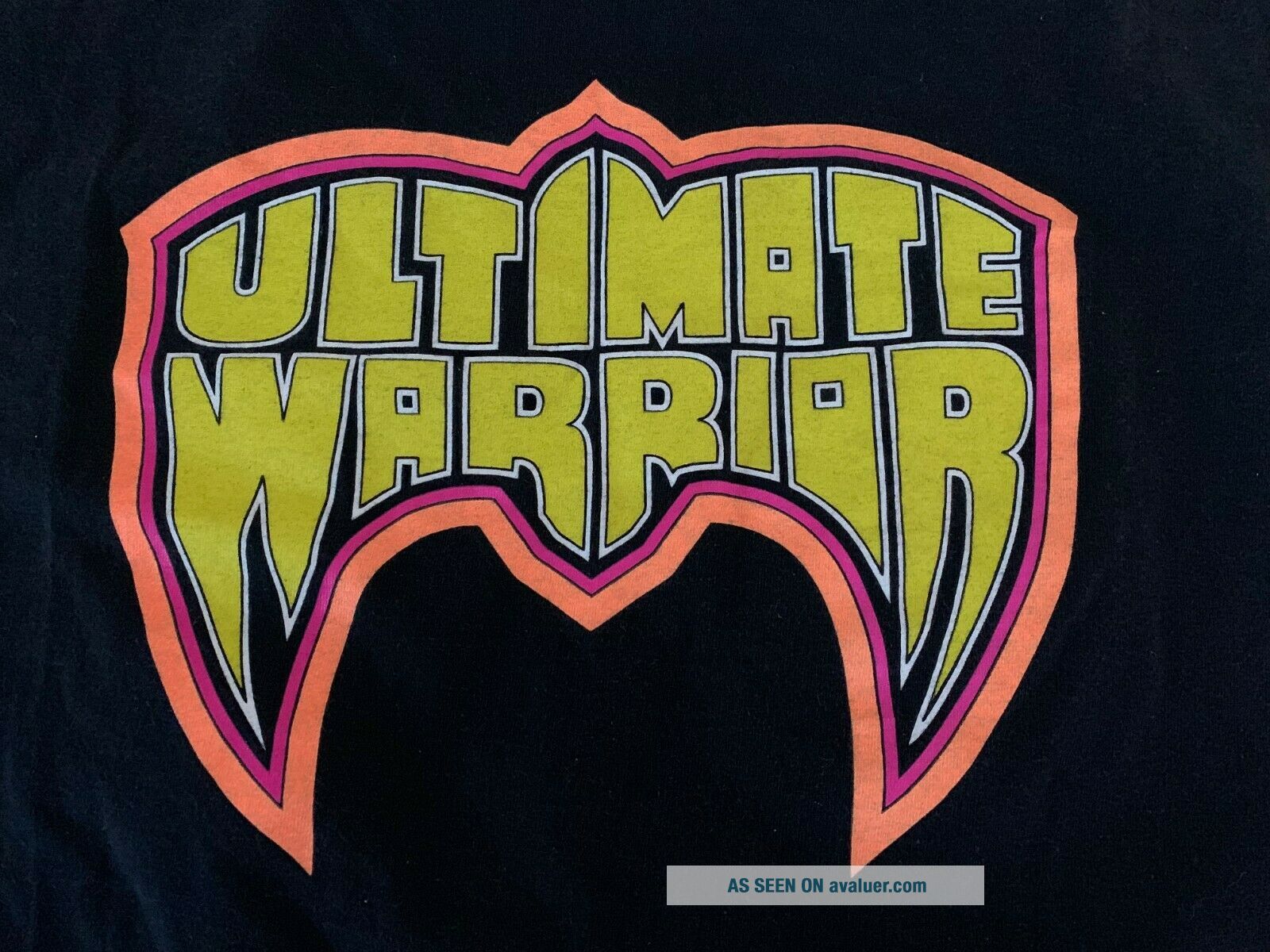 The Ultimate Warrior Facepaint T - Shirt L Large WWE Legends WWF WCW ...