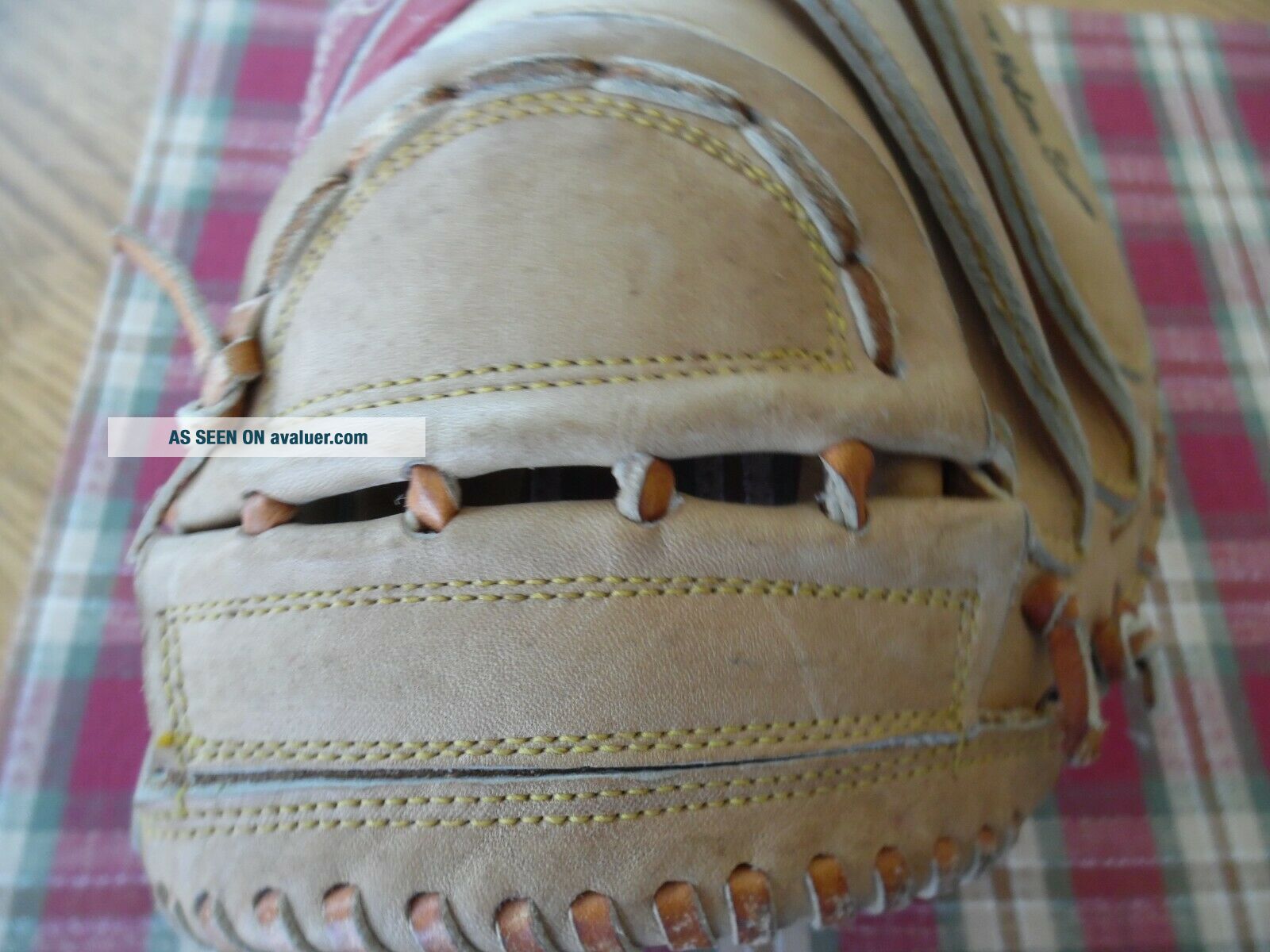VTG Rawlings Catchers Mitt MJ50 Ted Simmons Pro Model Baseball Glove ...