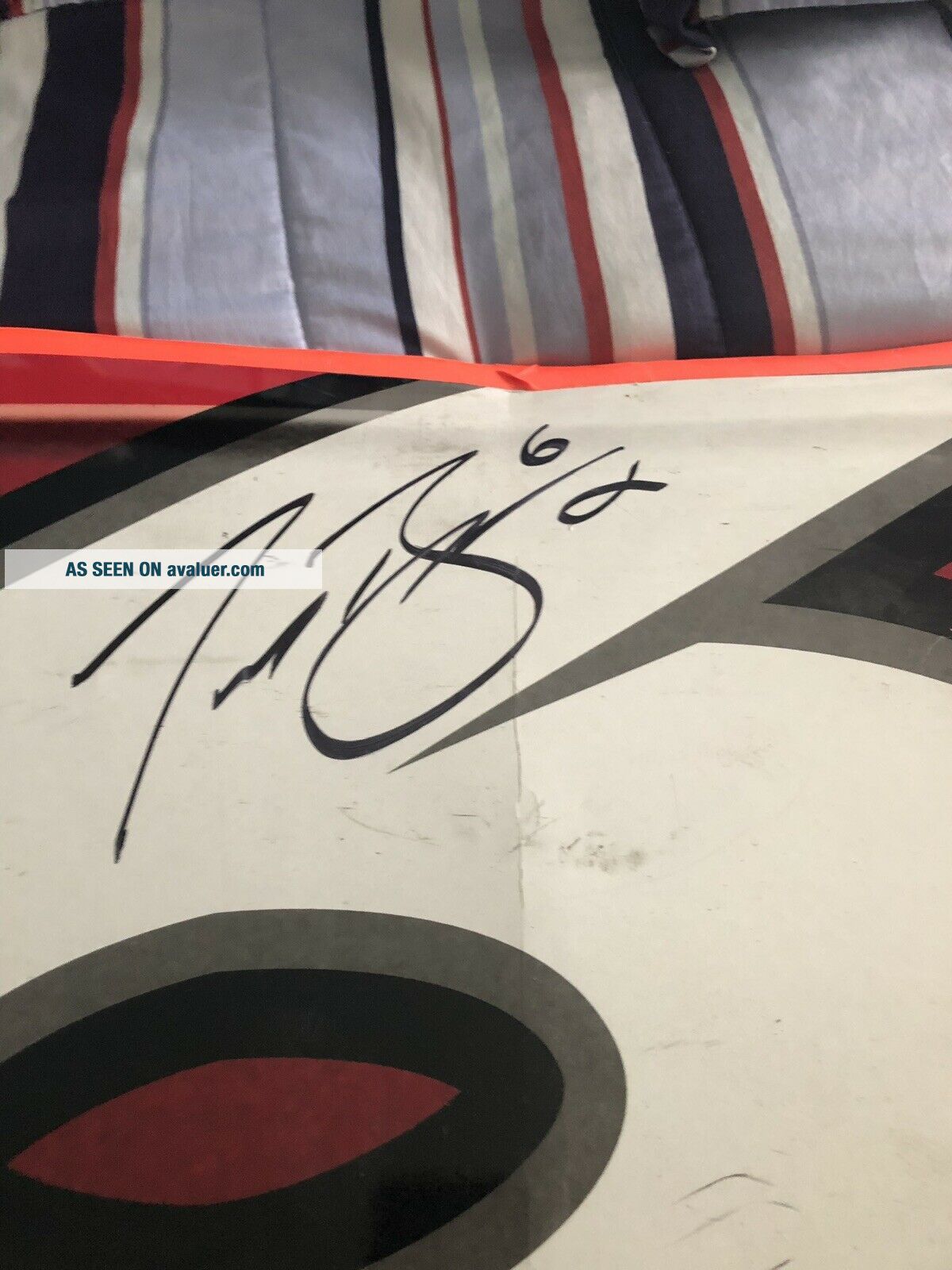 Nascar Race Sheet Metal Trevor Bayne 6 2015 Race Metal SIGNED | #5555414