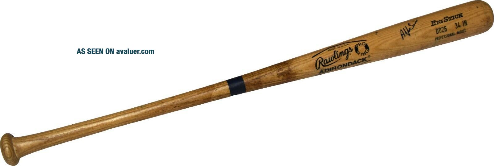 Andy Van Slyke Signed Game Rawlings Baseball Bat CB63 | #5571093