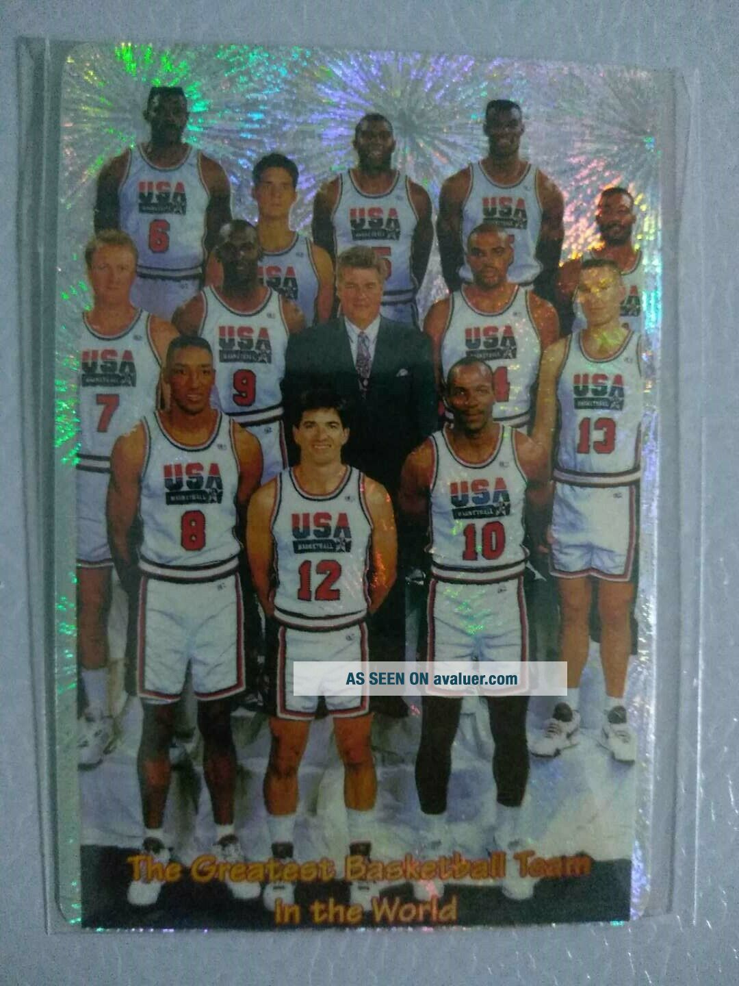 1998 LARRY BIRD USA DREAM TEAM `92 NBA Basketball Trading Card Chinese ...
