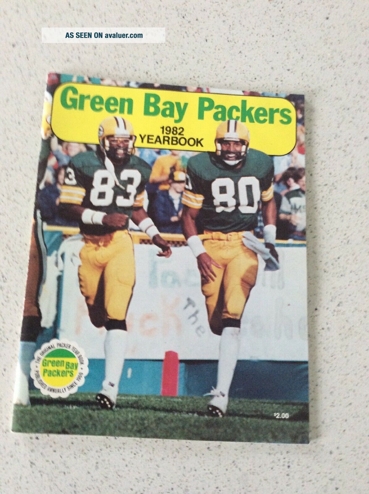 Vintage 1982 Green Bay Packers Yearbook | #5589845
