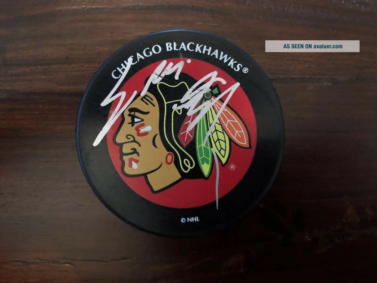 Eric Daze Autograph Signed Chicago Blackhawks Official Nhl Hockey Puck ...