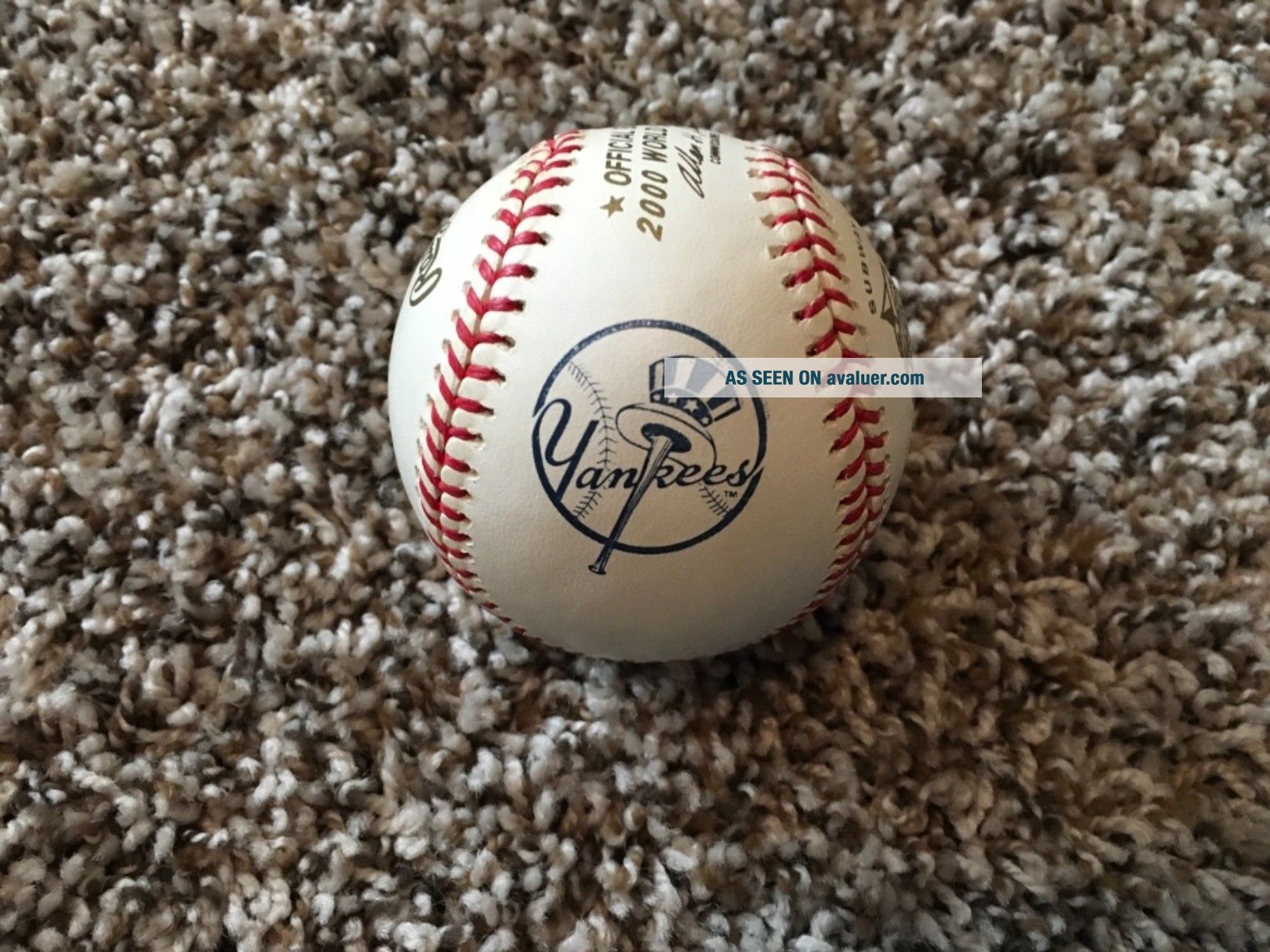 Official 2000 World Series MLB Baseball NY Yankees Mets Subway Series ...