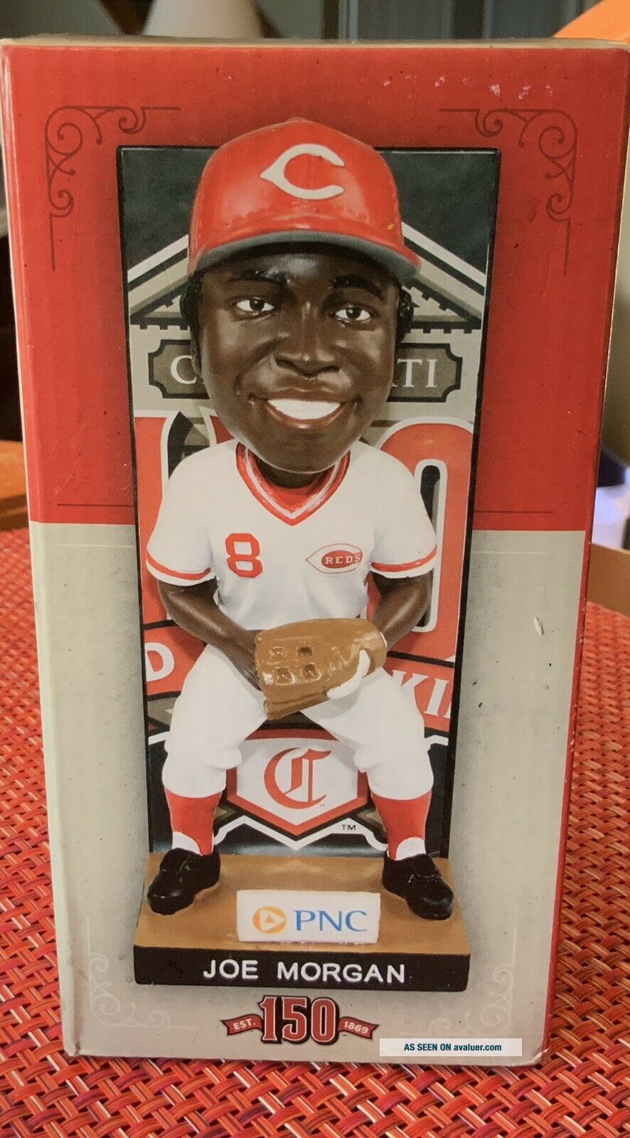 Joe Morgan Bobblehead 150th Anniversary Commemorative From 6/1/19 Game ...
