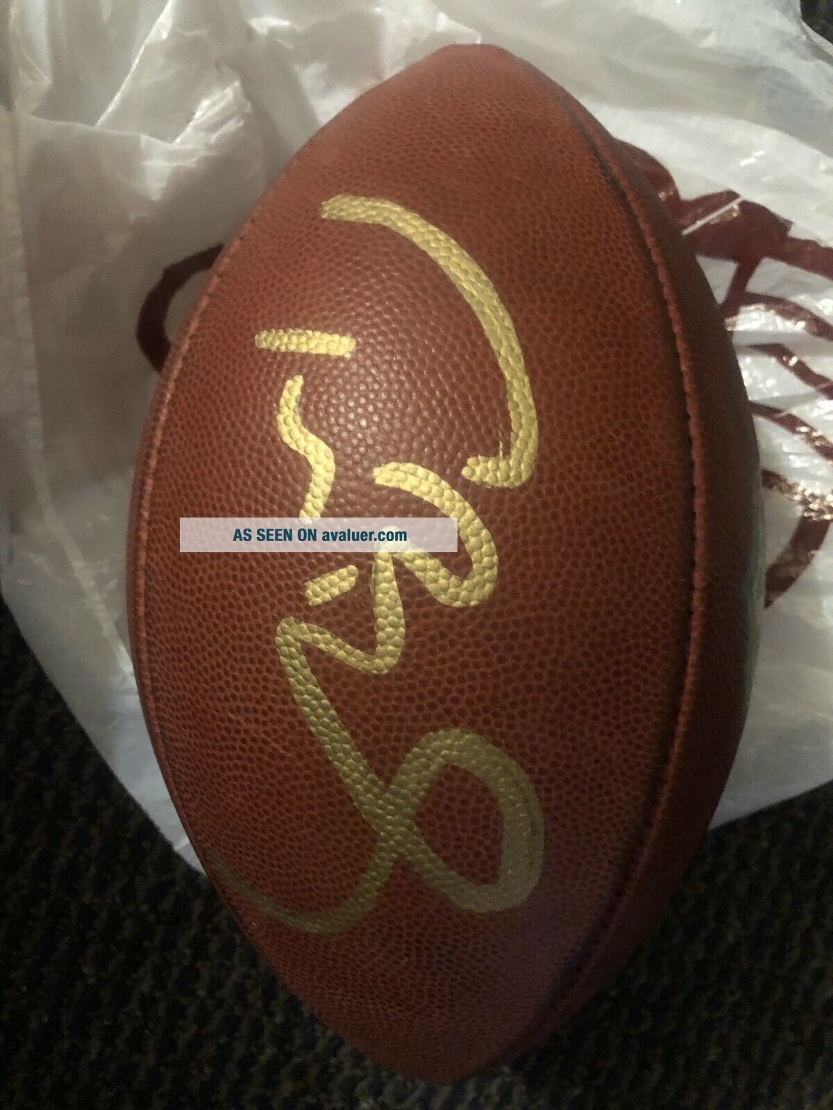 Tom Brady Signed The Duke Football (comes With) | #5773434