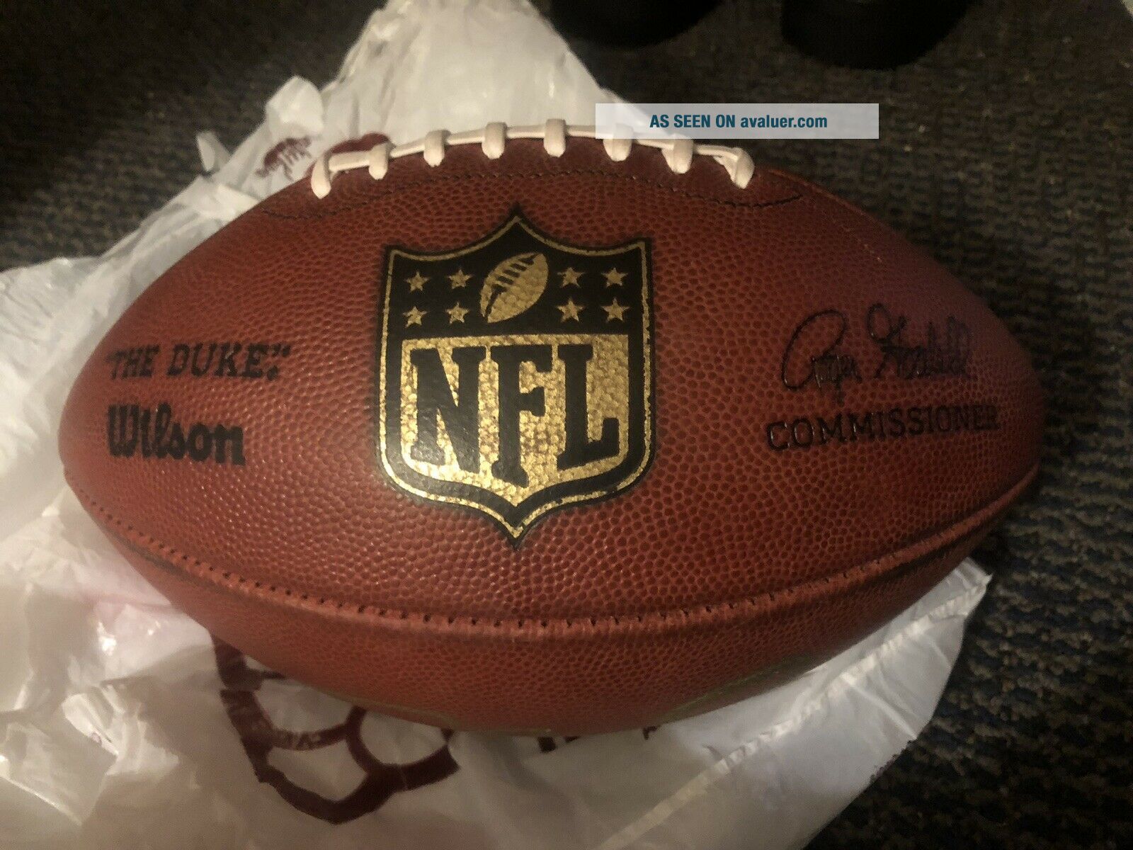 Tom Brady Signed The Duke Football (comes With) | #5773434