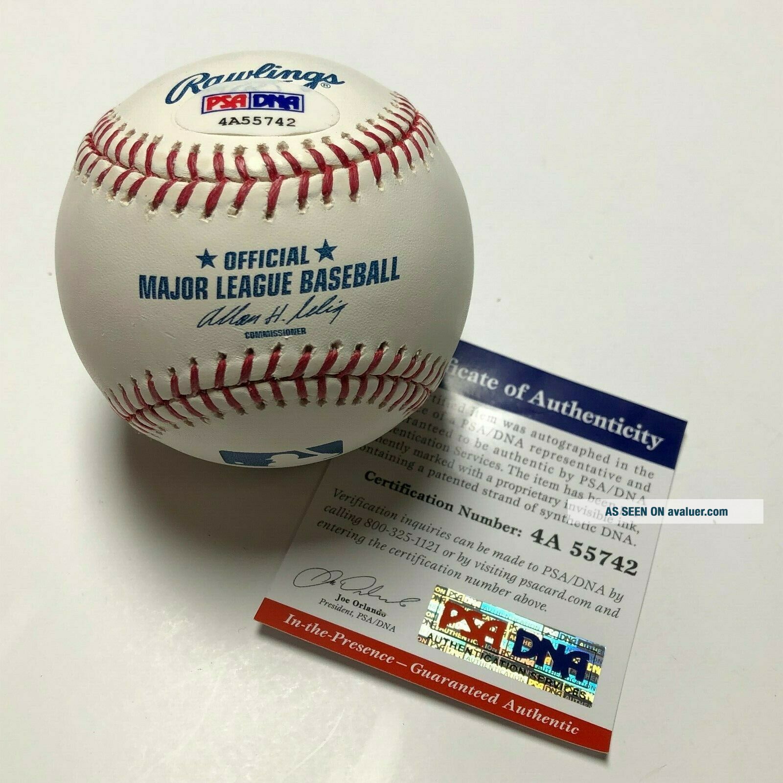 Matt Kemp Signed Major League Baseball MLB " Bison " Dodgers PSA ...