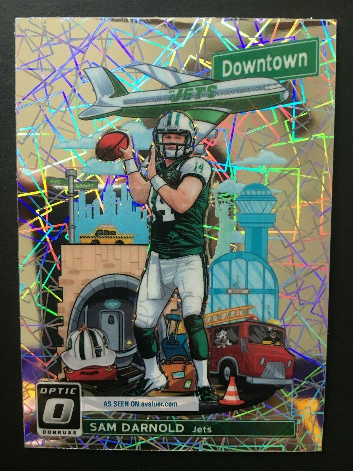 SAM DARNOLD 2018 PANINI DONRUSS OPTIC FOOTBALL DOWNTOWN ROOKIE RC DT ...