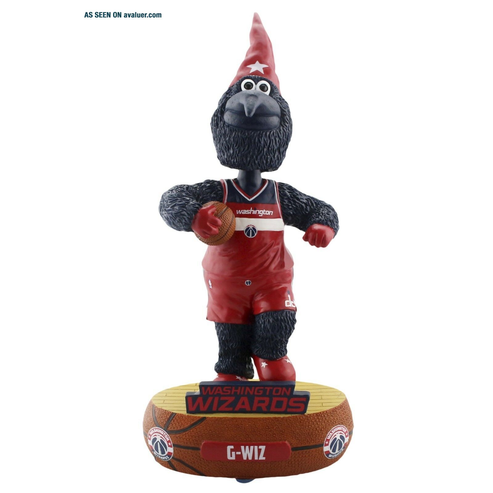 G - WIZ Washington Wizards Mascot Bobble Head 2018 NBA Baller Limited ...