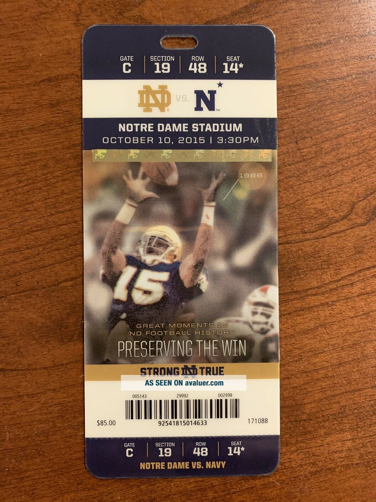 Notre Dame Unc Football Tickets