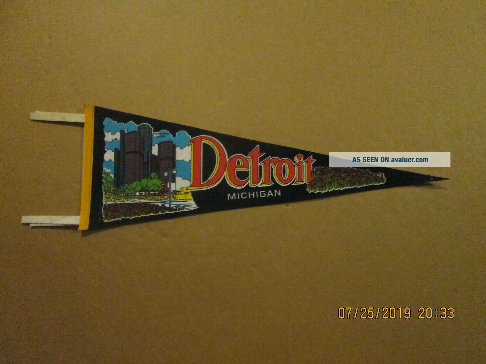 Detroit Michigan Renaissance Center Vintage Circa 1980 ' S 9x27 Size ...