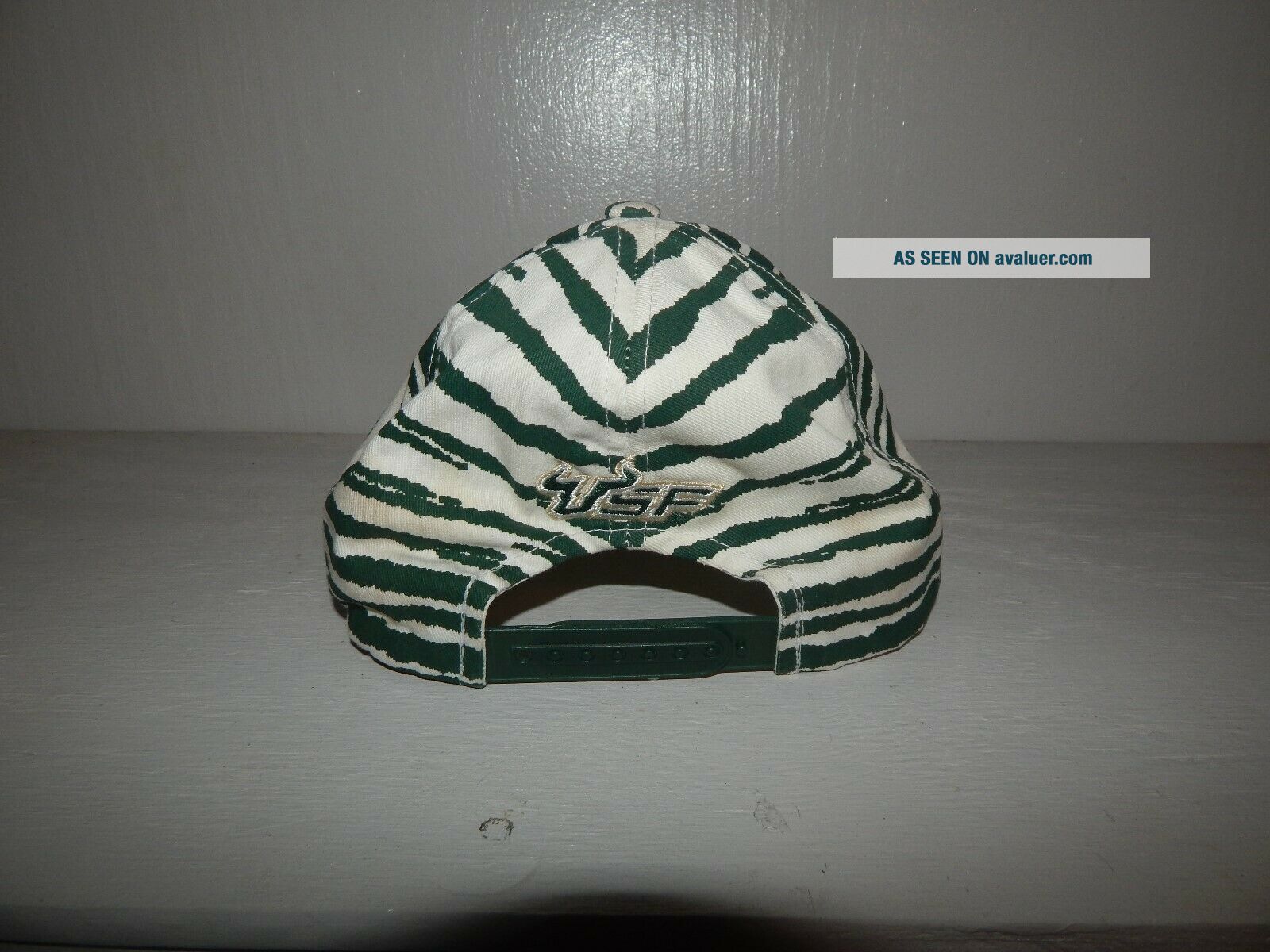 USF Bulls Zubaz Hat Snapback Cap University Of South Florida Zebra ...