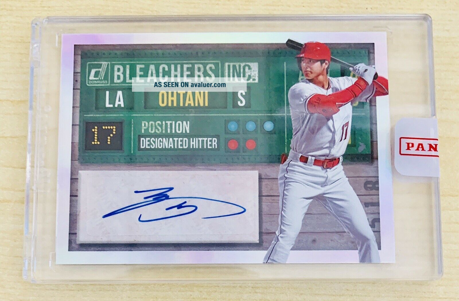 2019 Panini Donruss Shohei Ohtani Bleachers Inc Auto Card | #5863741