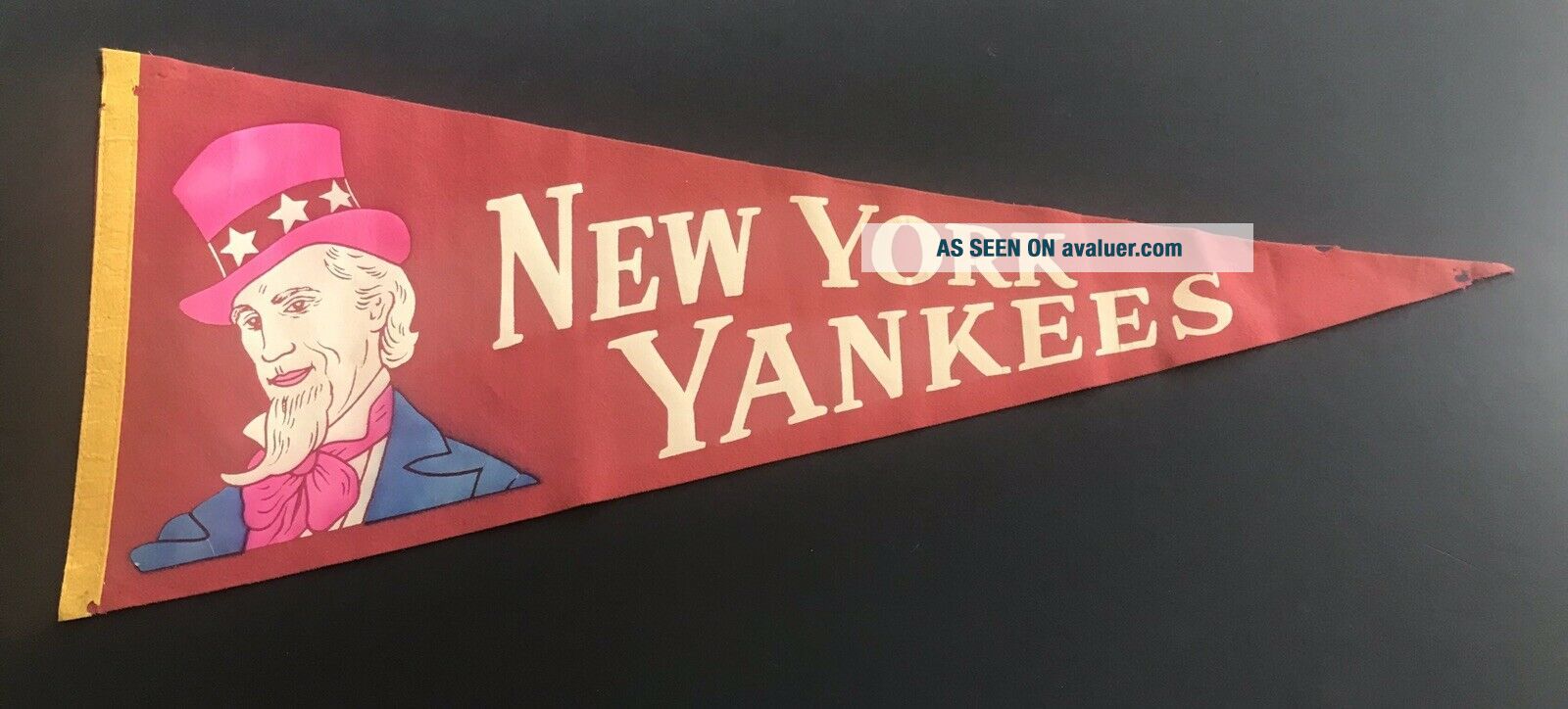1950s York Yankees Pennant - Uncle Sam | #5939155