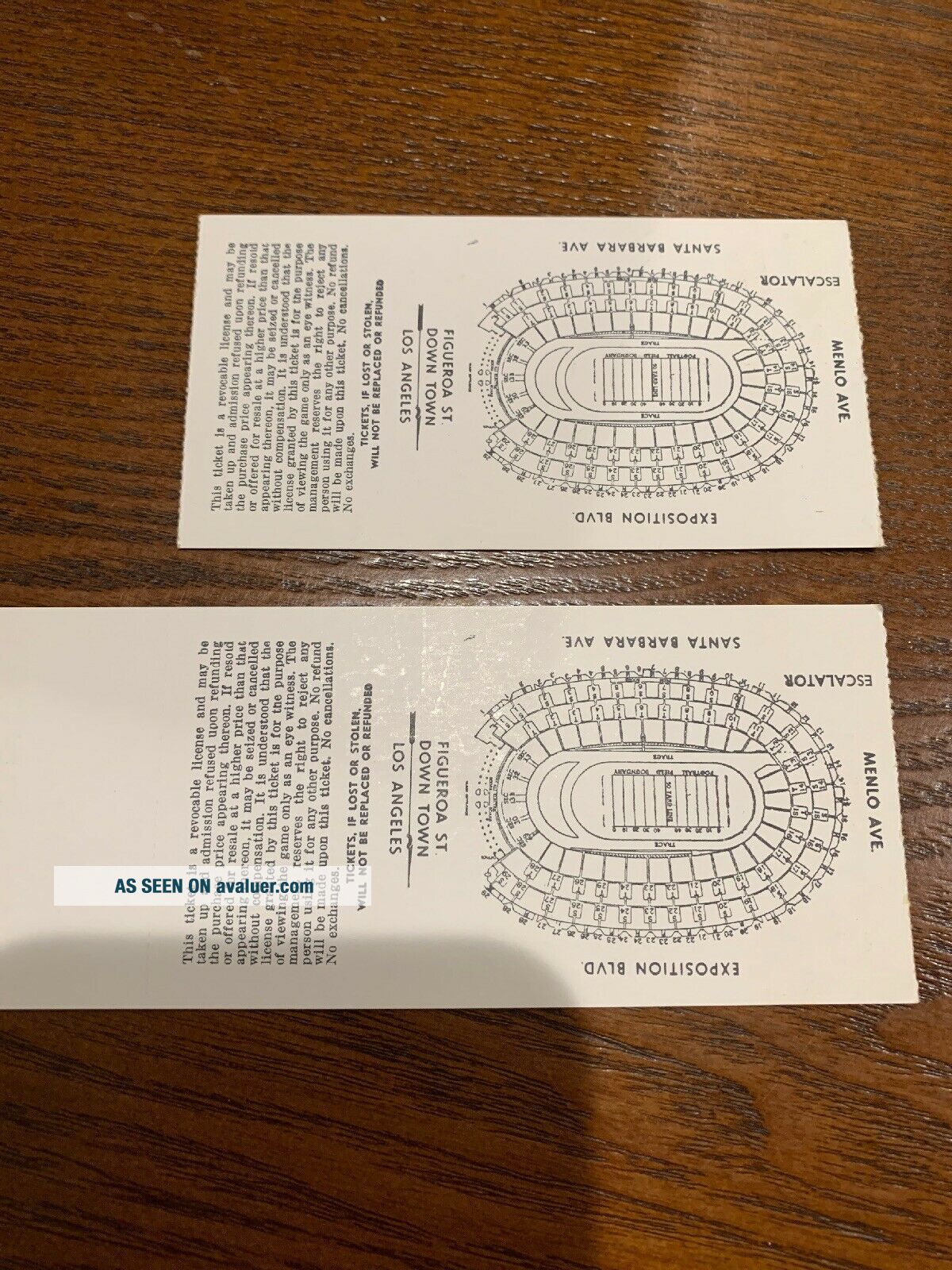 1957 Ucla Vs Illinois Football (2) Ticket Stubs | #5943057