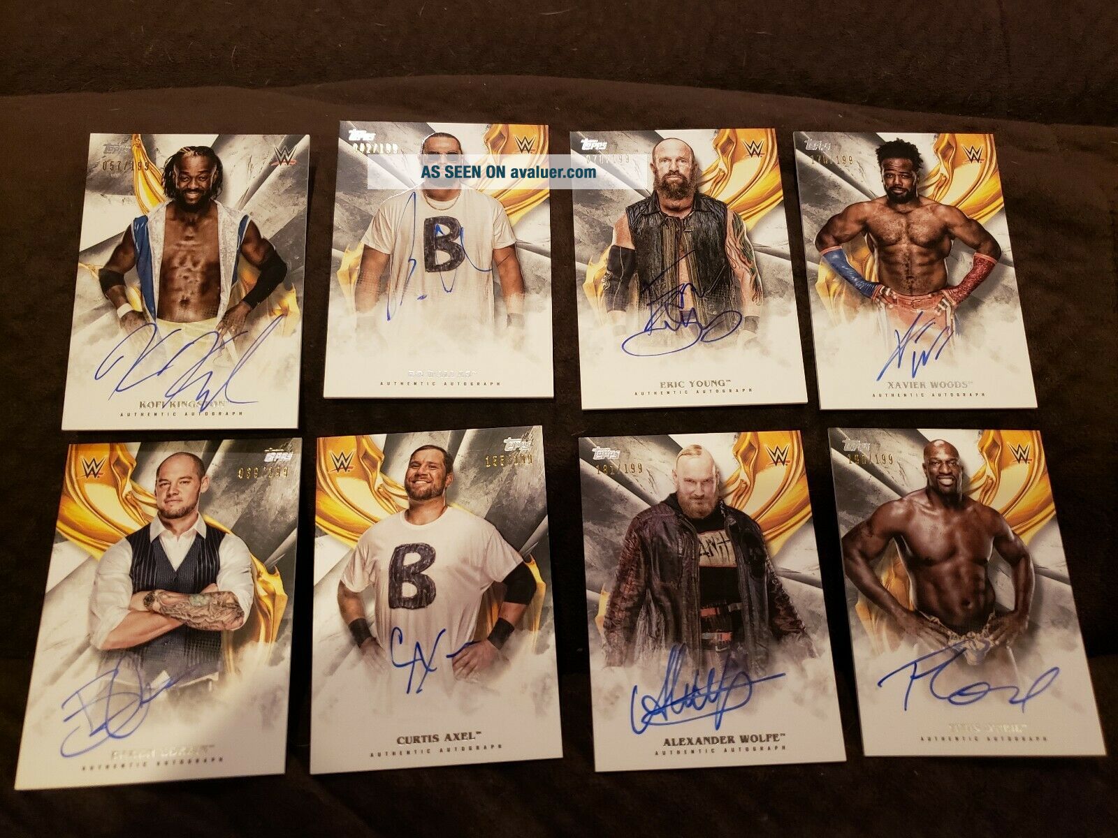 2019 TOPPS WWE UNDISPUTED TITUS O ' NEIL AUTOGRAPH /199 | #5857215